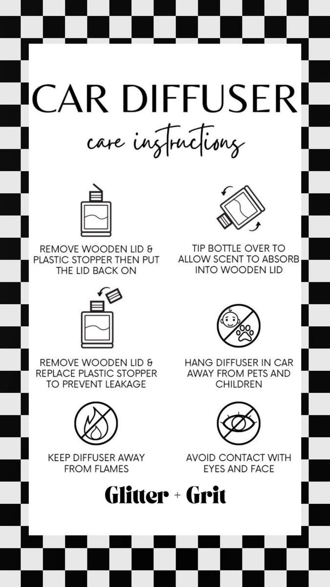 Lux Car Diffuser (Mahogany) – Blush Boutique 605